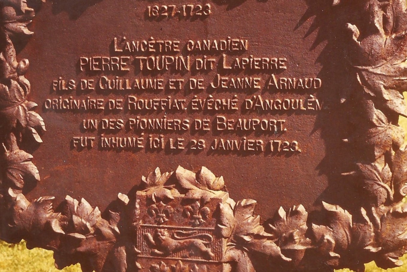History of Pierre Toupin & Mathurine Graton – toupin.org